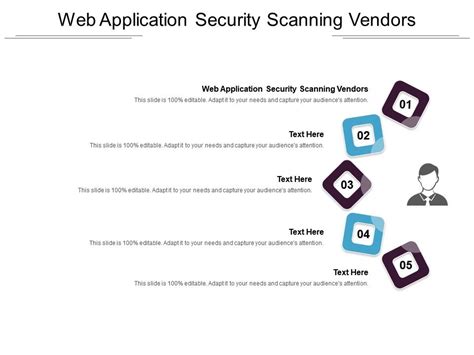 Web Application Security Scanning Vendors Ppt Powerpoint Presentation Layouts Cpb Presentation