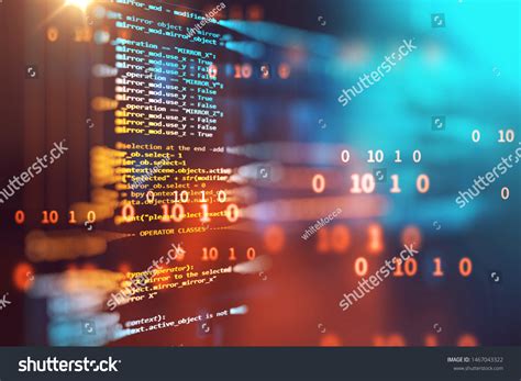 programming code abstract technology background software stock illustration 1467043322