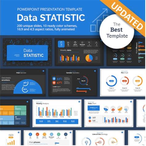 Data Statistic Powerpoint Presentation Template Shopee Malaysia