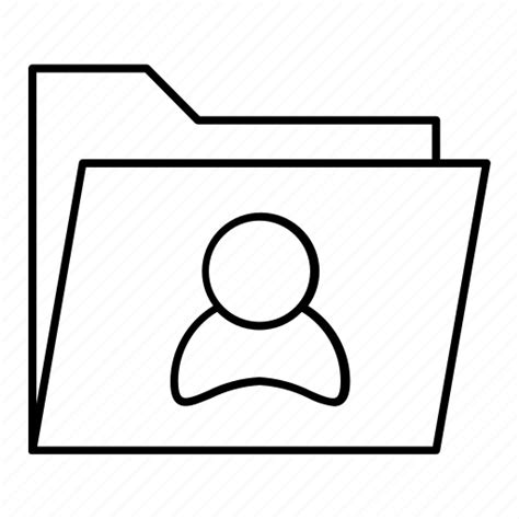 1 User Avatar Folder File Document Icon Download On Iconfinder
