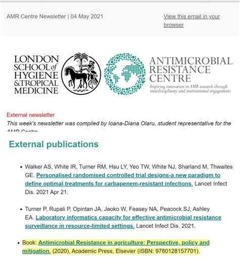 dr indranil samanta on linkedin thanks to the antimicrobial resistance centre of lshtm uk for