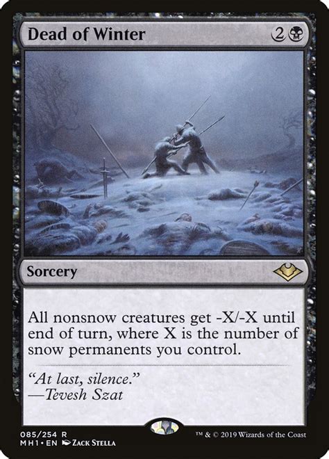 The 33 Best Snow Cards In Magic Draftsim