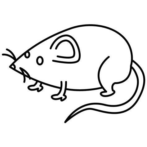 Dibujos Para Colorear Raton