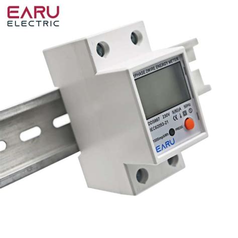 Jual Kwh Meter Digital 1 Phase Pengukur Pemakaian Listrik Dds844 Di