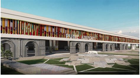 New Integrated Terminal Building Nearing Completion At Pune Airport R