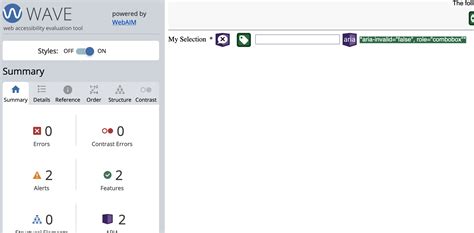 No Accessible Name Reported For Combobox Role With Explicit Label