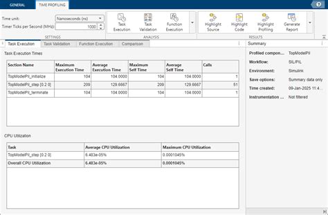 Execution Time Profiling For Nvidia Jetson Platforms In Simulink