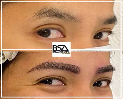 Microblading Eyebrow Design Healing Time Before After