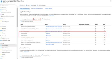 How To Set Environment Variables For Use With An Azure Function Azure