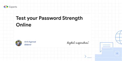 Test Your Password Strength Online