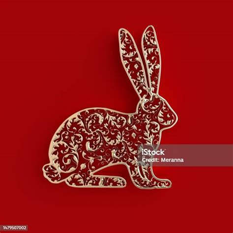 장식 금 토끼 부활절 토끼 꽃 봄 패턴과 토끼 행복한 부활절 배경입니다 3d 렌더링 0명에 대한 스톡 사진 및 기타 이미지 0명 4월 계절 Istock