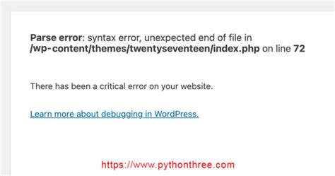 如何修复WordPress网站的Syntax Errors语法错误 腾讯云开发者社区 腾讯云