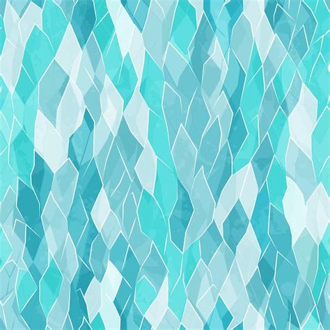 Premium Vector Crystal Seamless Pattern