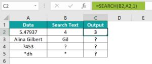 SEARCH Function In Excel Formula Examples How To Use