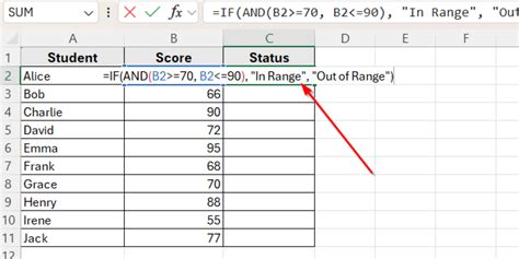 If Statement Between Two Numbers In Excel Formula Excel Insider