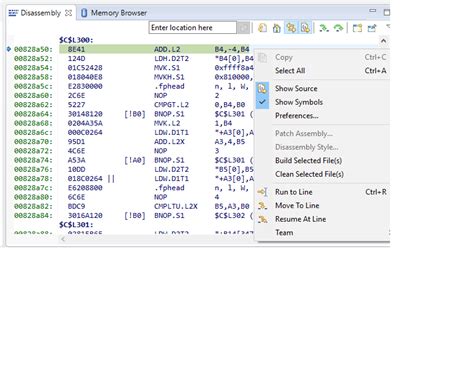 CCS EVMK H Code Section Causes DSP To Run Into Endless Loop Code Composer Studio Forum Code
