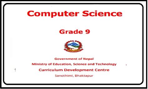 Cdc Computer Book Download Grade 9 Latest Edition