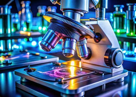 Unveiling The Microscopic World A Modern Microscope Captures Intricate