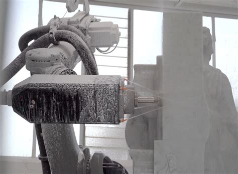Robot Chisel In Italy Carves Detailed Marble Sculptures Like A Real Artist