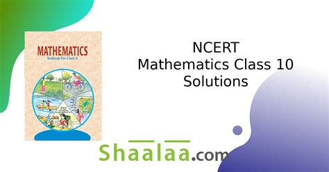 Ncert Solutions For Mathematics [english] Class 10 Chapter 7 Coordinate Geometry [latest