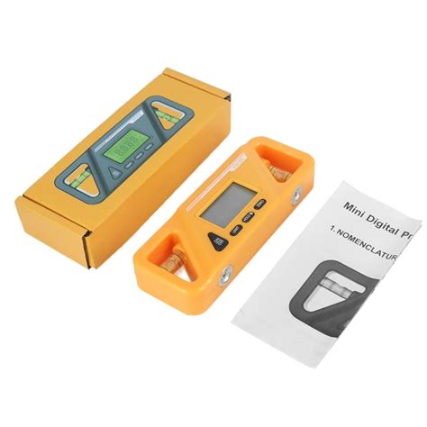 Zpaqi Digital Level Protractor With Magnetic Base Relative And Absolute