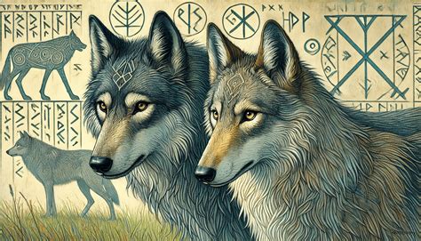 Geri And Freki Odins Wolves In Norse Mythology The Wicked Griffin