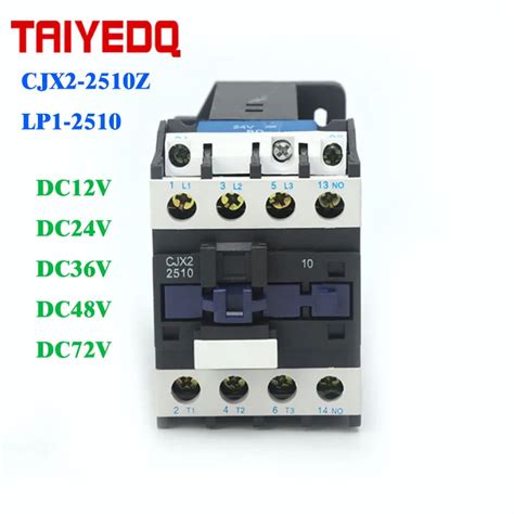 Dc Contactor Cjx2 2510z Dc Magnetic Contactor 25a Lp1 2510 Contactors