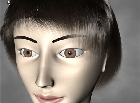 Cinema 4d 한국 유저그룹 헤어 렌더링시 픽쳐 뷰 렌더링과 뷰 렌더링이 다르게 나오는 경우