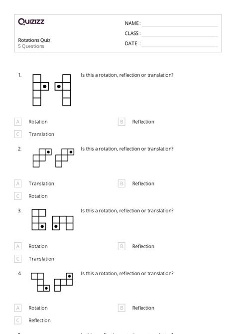 50 Rotations Worksheets For 5th Class On Quizizz Free And Printable