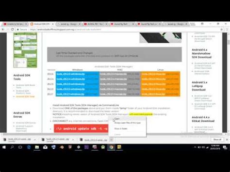 Unable To List Target Platforms Please Make Sure The Android Sdk Path Is Correct Youtube