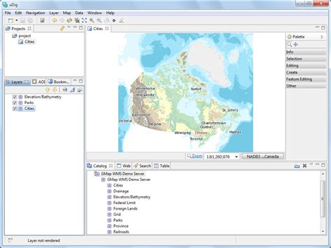 Connecting To A Web Map Server — Udig 200rc1 User Guide