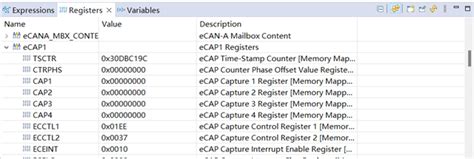 Tms320f28069m Ecap使用时寄存器capx一直为0，不能进中断 C2000™︎ 微控制器论坛 C2000 微控制器