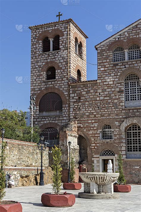 希腊塞萨洛尼基市的圣德米特里奥斯教堂