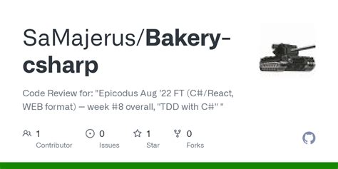 Github Samajerus Bakery Csharp Code Review For Epicodus Aug Ft C React Web Format