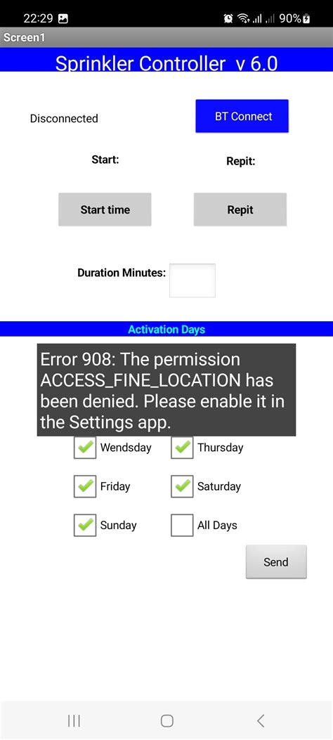 BluetoothBLE Permissions On Android Ver Bugs And Other Issues MIT App Inventor Community