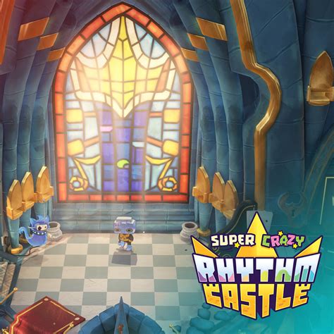 Artstation Super Crazy Rhythm Castle Castle Lobby