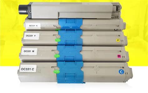 4 Pcoki C331sdn C331 C301 C321 토너 카트리지 복사기 토너 카트리지 프린터 부품 Kcmy 용 새 호환 컬러 카트리지 개대toner