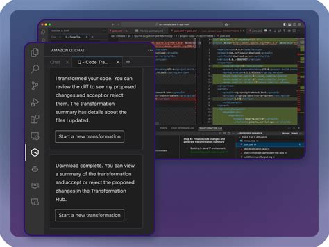 Gen Ai Assistant For Transformation And Modernization Amazon Q Developer Transform Aws