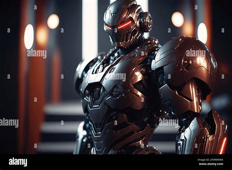 Eine Künstliche Intelligenz Erzeugte Illustration Einer Bösen