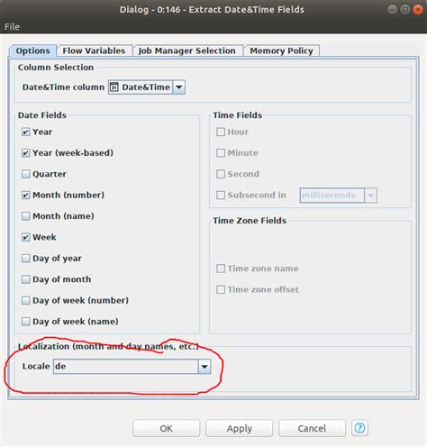 extract dateandtime week similar to excel knime analytics platform