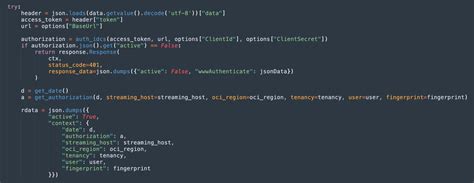 Integrate Oci Streaming With Other Authorization Methods Using Oci Api