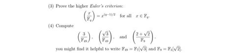 solved question 2 let p be an odd prime and let q pn for