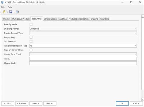 Tax Exempt Product Set Up Multipub Support Site