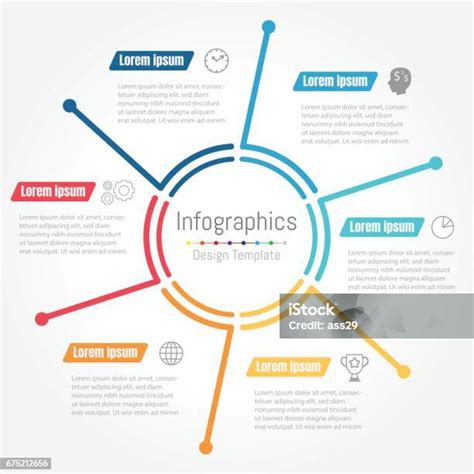 벡터 인포그래픽 보고서 템플릿 중에서 운항선 및 아이콘 0명에 대한 스톡 벡터 아트 및 기타 이미지 0명 그래프 기업 재무와 산업 Istock