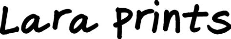 Lara Prints Bold Font Fonts U Com