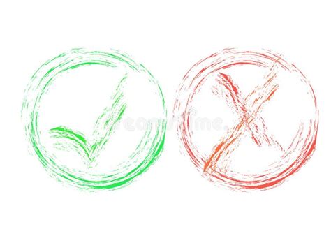 Grunge Test Marks Stock Vector Illustration Of Isolated