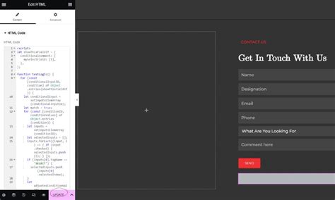 How To Set Dynamic Visibility With Condition Dropdown By Using Coding