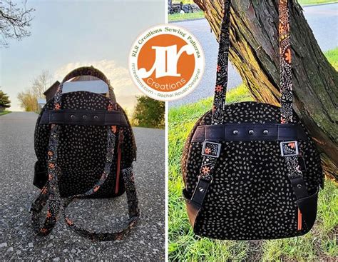 Peregrina Crosspack Backpack To Crossbody Bag Pdf Sewing Pattern
