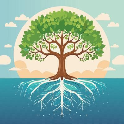 Green Tree Vector Art Icons And Graphics For Free Download