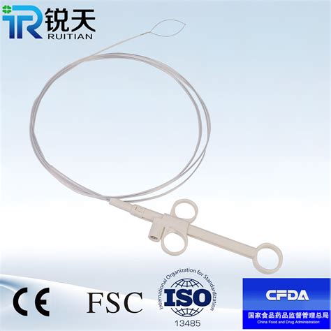 Disposable Endoscopic Polyp Snare Respiratory And Gastrointestinal Polypectomy With Esd And Emr